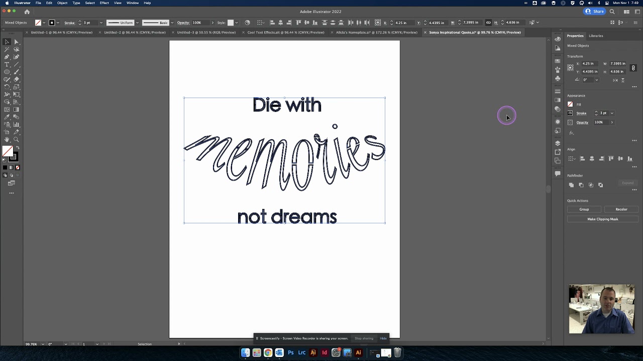 4- Create Inspirational Typography Poster File