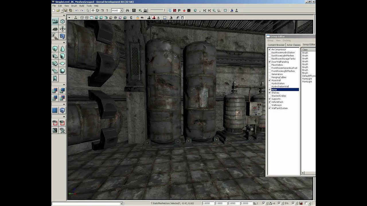 UDK Tutorial Part 49: Simple Level- Meshing Completion