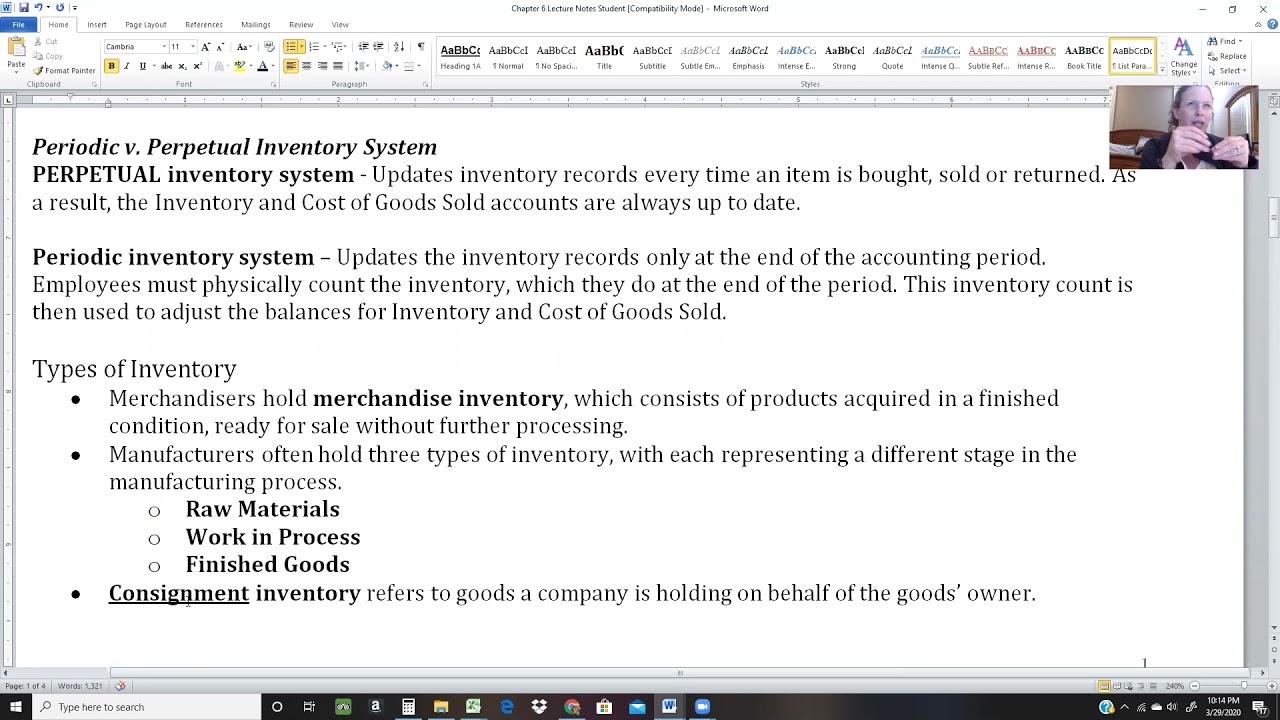 Financial Accounting Chapter 6