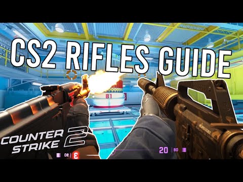 The ULTIMATE CS2 Assault Rifle Guide! Spray Patterns, Damage And Tips!