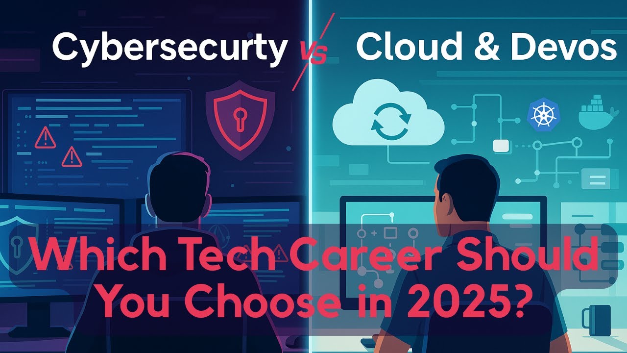 Cybersecurity vs Cloud & DevOps: Which Tech Career Should You Choose in 2025?