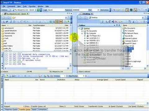 SmartFTP How To Transfer Files