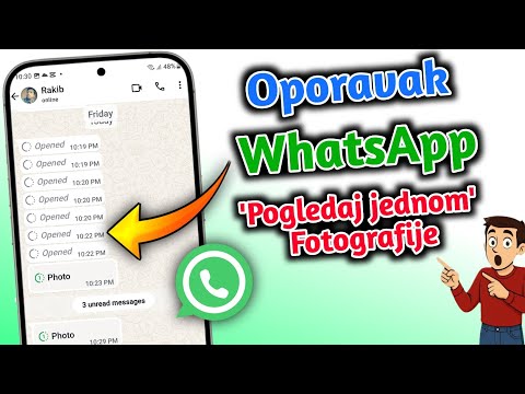 Kako OPORAVITI WhatsApp fotografije "View Once"? (Ažuriranje 2025)