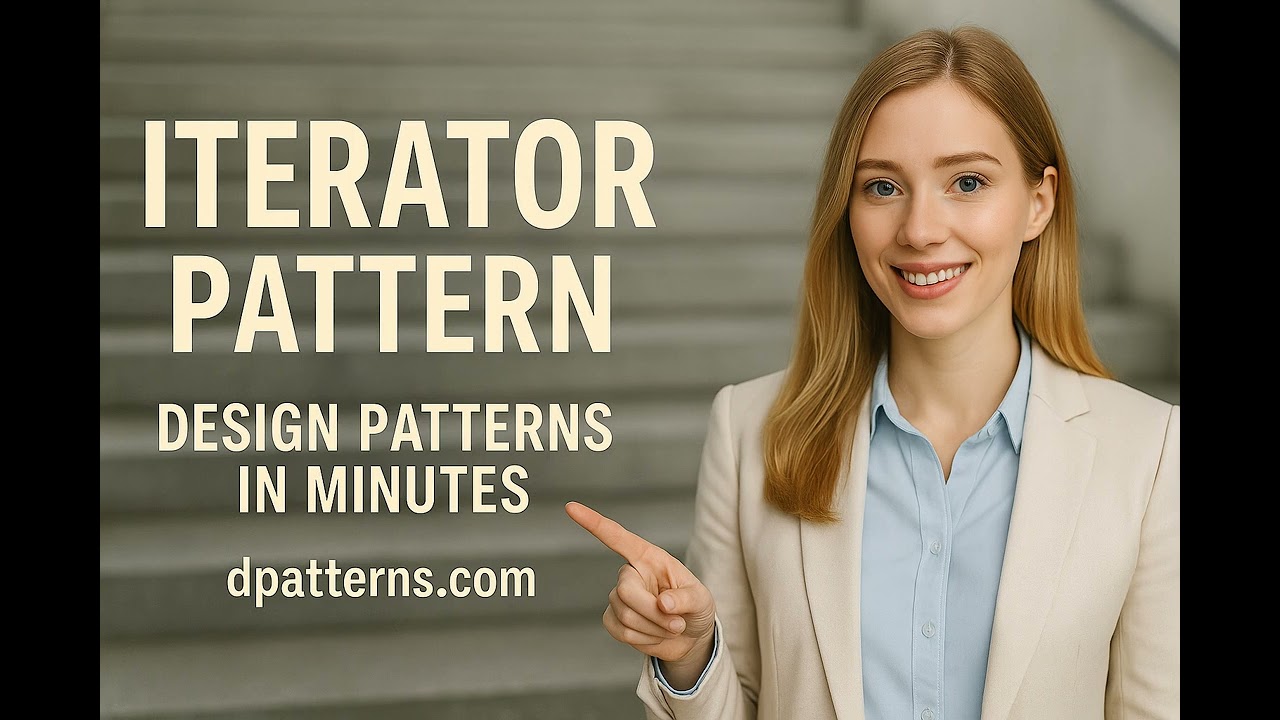 Iterator Design Pattern Explained in Minutes | dpatterns.com