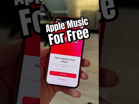 How to get Apple Music For Free on iPhone!