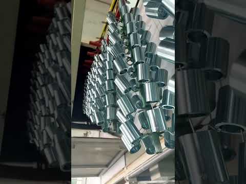 Do you like this blue zinc plating effect?#galvanized #zincplating #bluezinc
