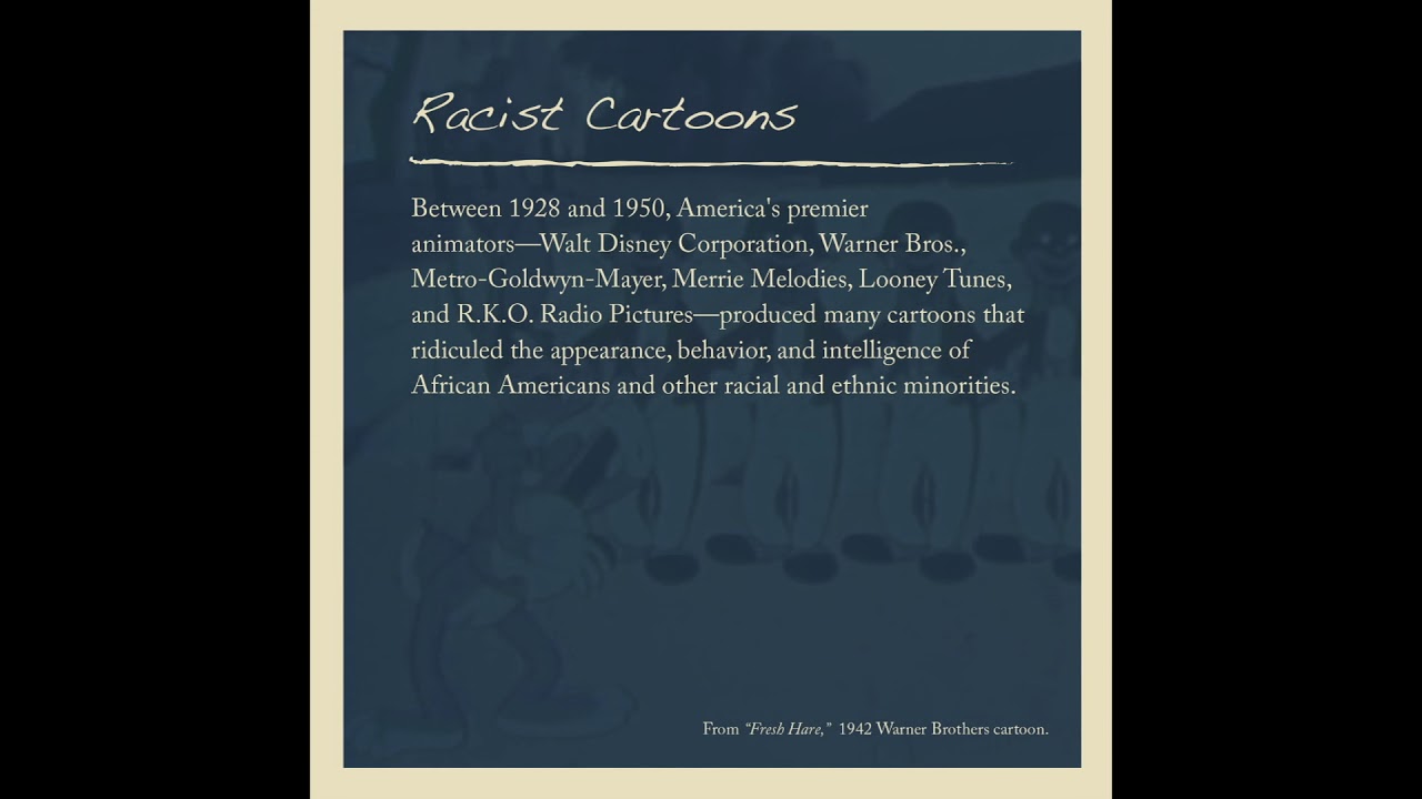 Racist Cartoons (Panel)