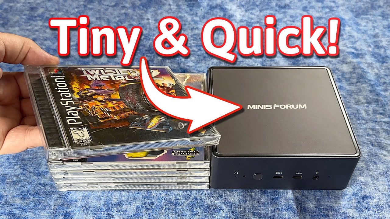 Minisforum Ryzen 9 7940HS Mini-PC is CRAZY FAST!