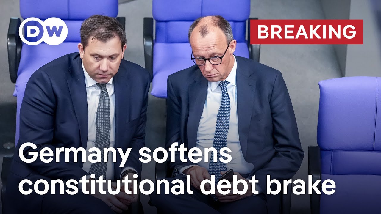 Germany's trillion € military & infrastructure investment plan takes final hurdle | DW News