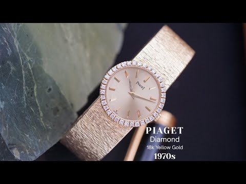 Piaget Diamond Ref. 926A6 Women’s 18k Gold Bracelet Manual 1970s