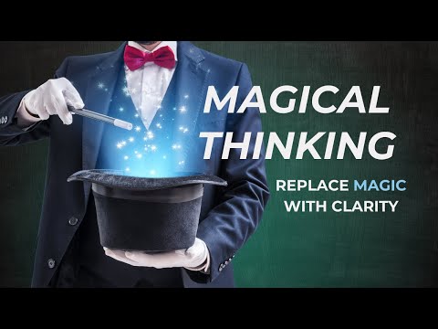 Magical Thinking. Believing thoughts, wishes, dreams and hopes alone can bring about outcomes.