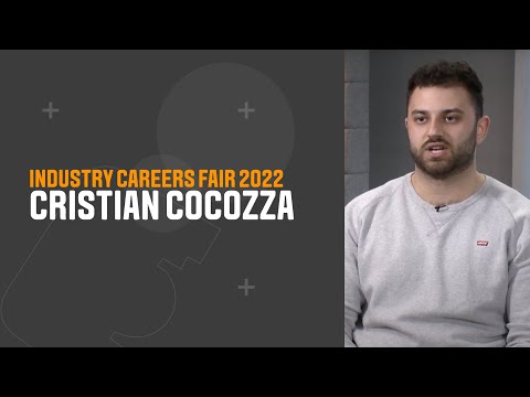 School of Built Environment, Engineering and Computing Industry Careers Fair 2022 – Cristian Cocozza