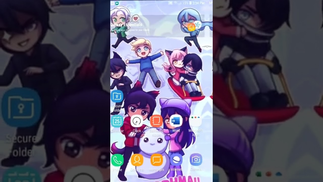 I love😍. aphmau wallpapers im not a boy SO~~~~ arron dont be mad at me cause aphmau is mine🤭✌💍🎁♥♡😛