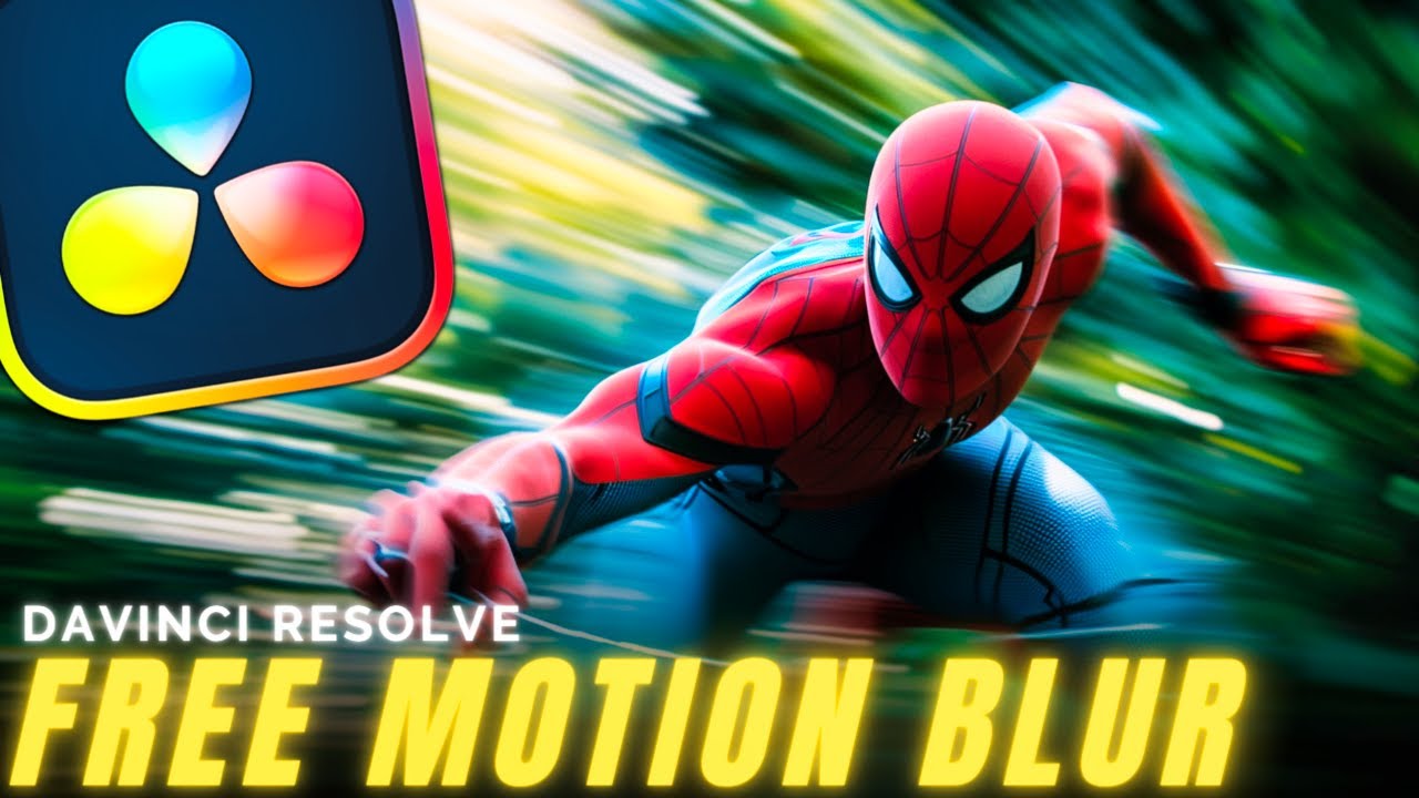 Add Motion Blur in Davinci Resolve FREE | Tutorial