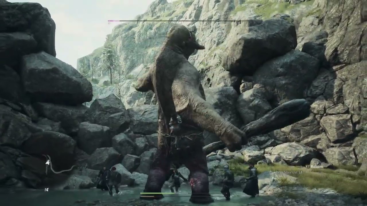 Dragons Dogma 2 - Cyclops battle 