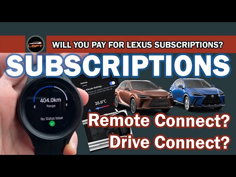 Will you be paying for Lexus Interface/Link Subscription Services?