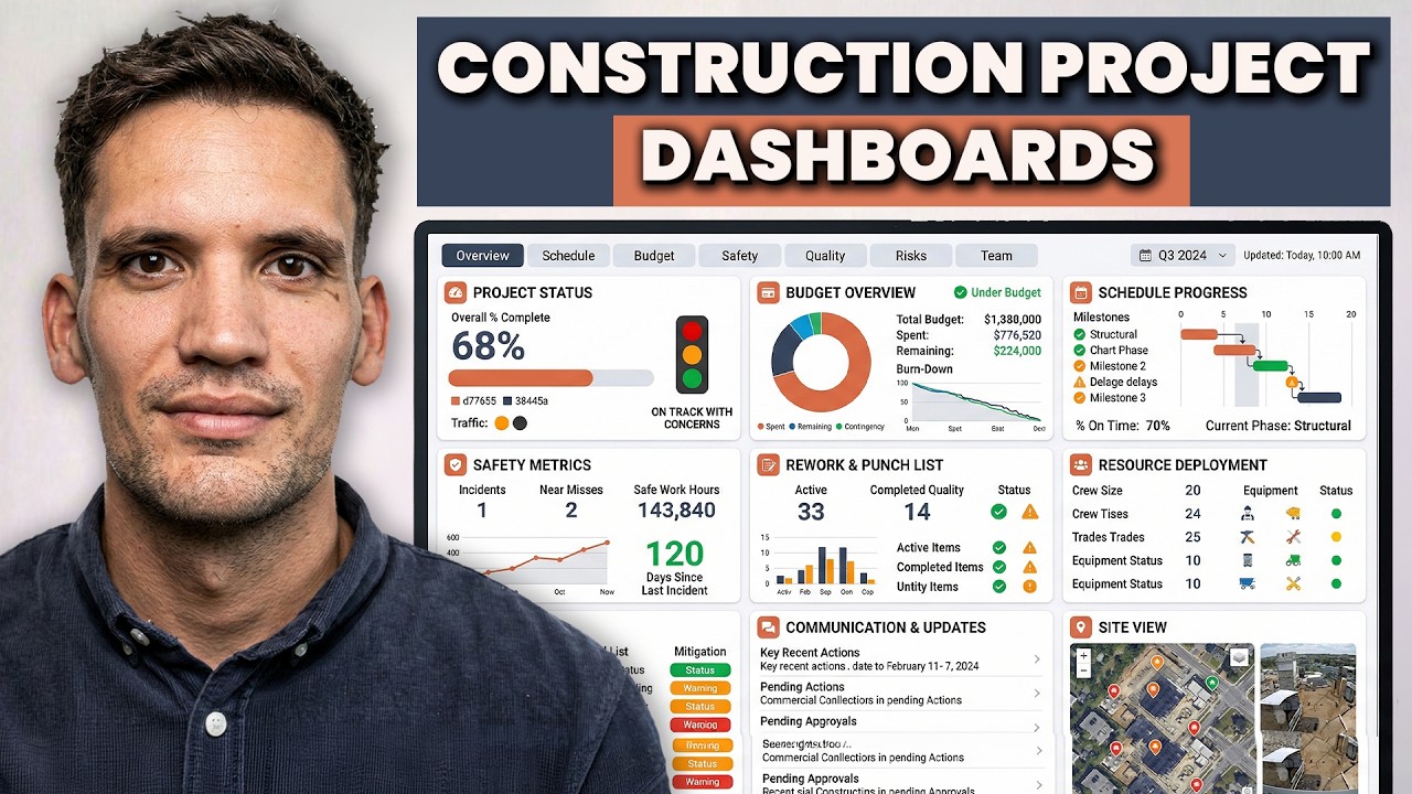 Claude Live Artifacts - Build Construction Project Dashboards