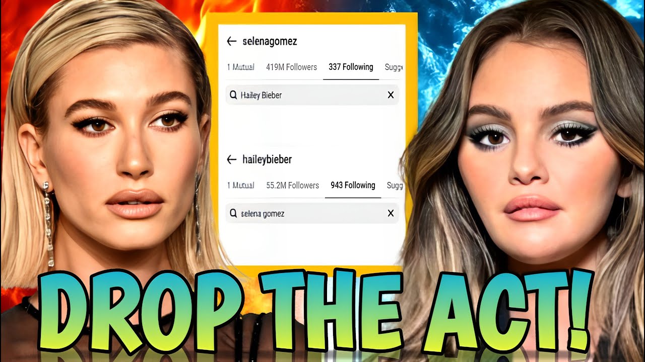 Selena Gomez and Hailey Bieber UNFOLLOW Each Other on Instagram. Feud🔥Reignited over Justin Bieber?