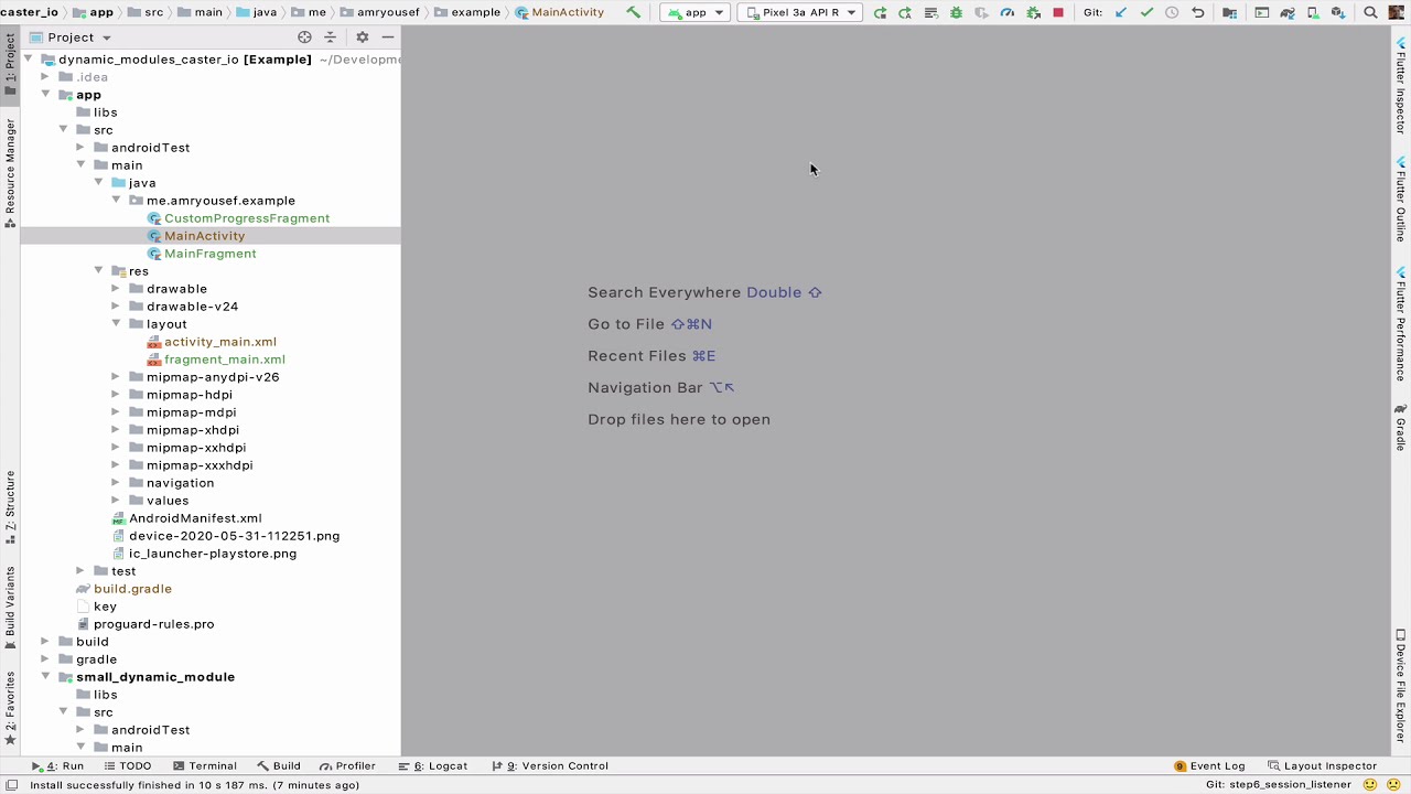 Navigation using Navigation Architecture Component