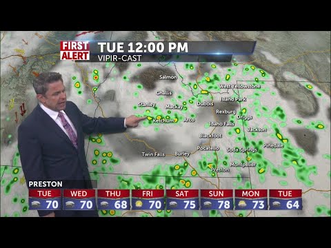 Dreary with heavy rain and storms lingering and cooler - 6-13-23 Jeff Roper