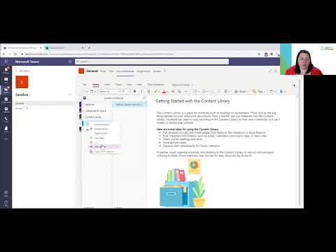 LMS 101 - Microsoft Teams: Content Library