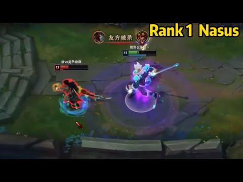 Rank 1 Nasus: When Nasus Got 800 Stacks...
