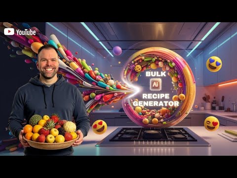 AI Recipe Generator with Ingredients (Bulk Generation)