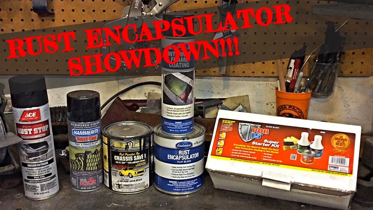 Rust Encapsulator Paint SHOWDOWN!!! - ONE YEAR CHALLENGE