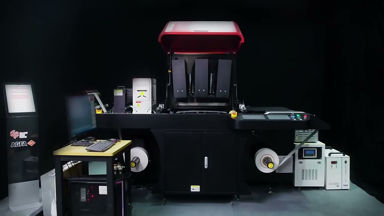 High-Speed Label UV Digital Printing Machine Colorful UV Printer