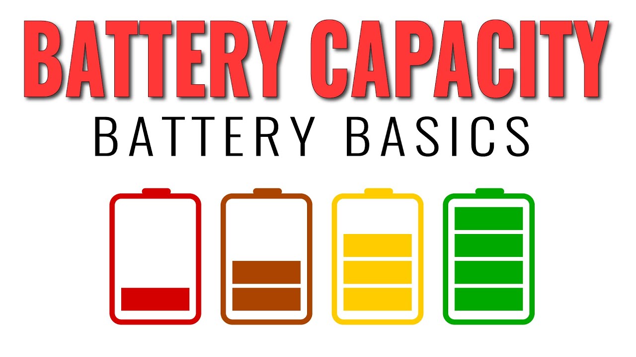 BATTERY BASICS -  Battery Capacity Explained - Understanding Amp Hours, C-Rate, 20 Hour Rate & More
