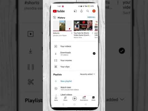 youtube ki short video download kaise karen। how to download youtube shorts video।#shorts #viral