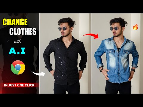 How to Change Clothes in Photo with AI || Change Clothes Using AI in One Click || Adobe Firefly Ai