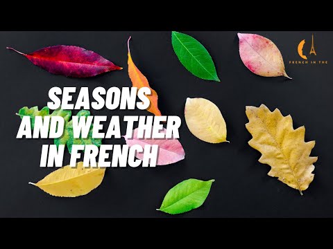 The Seasons and Weather in French