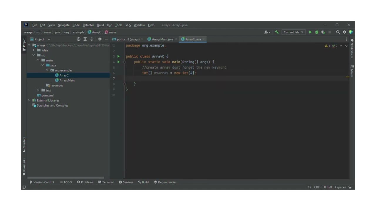 java array length property