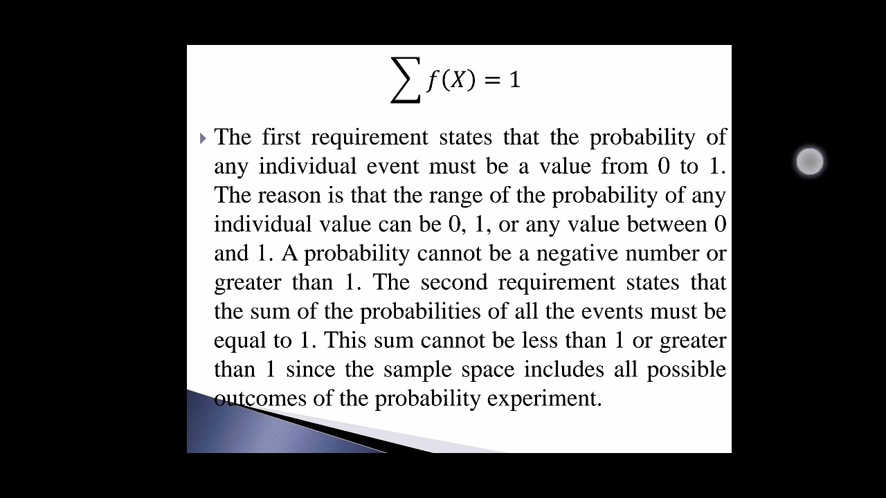 Applied statistics 3 Random Variable & PDF