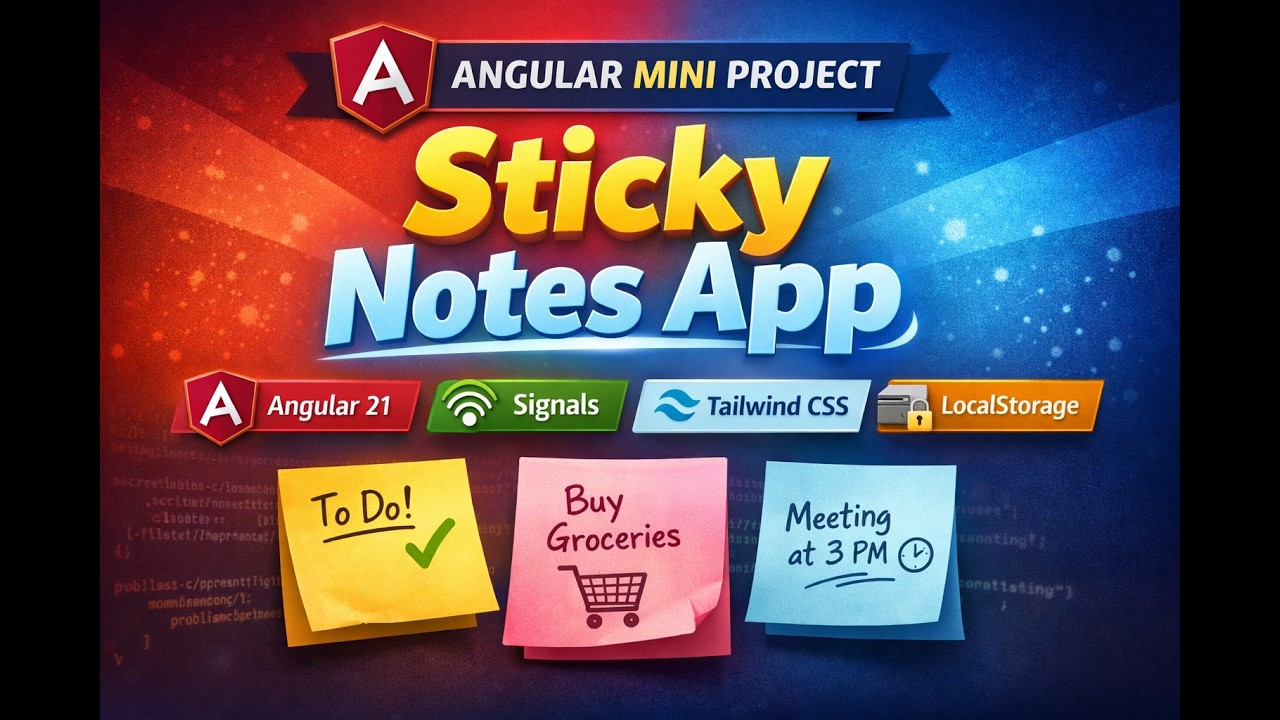 Notes App Mini Project (Angular 21 + Signals + Search + Local Storage + Tailwind CSS)