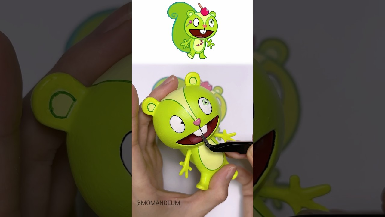 Making Happytreefriends Nutty with 3D Pen #happytreefriends