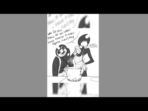Bendy is Gordon Ramsay?! | Bendy And The Dark Revival Comic Dub #shorts