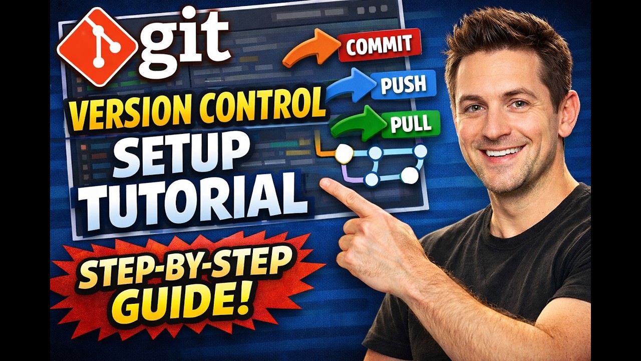 Git Version Control Setup Tutorial | Step-by-Step for Beginners