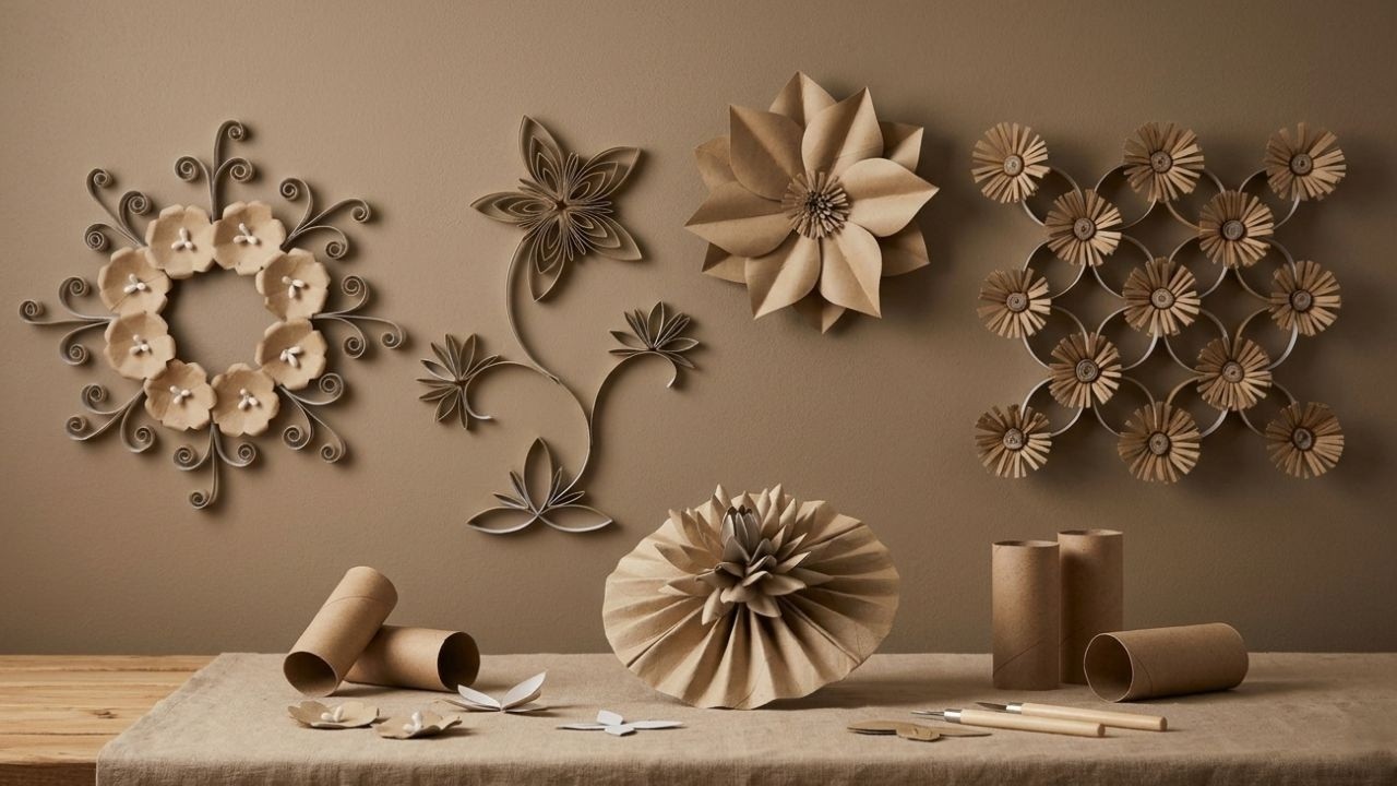 I Recycle Toilet Paper Rolls! Easy DIY Room Decor Ideas You'll Love ♻️ 5 Creative Craft Projects