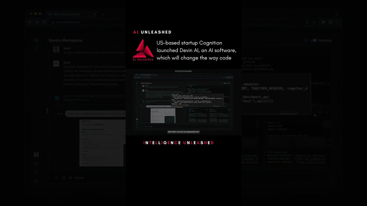 Devin AI: US-based startup Cognition launched Devin AI