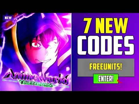 ALL *NEW* CODES FOR ANIME WORLD TOWER DEFENSE IN 2023! ROBLOX ANIME WORLD TOWER DEFENSE CODES