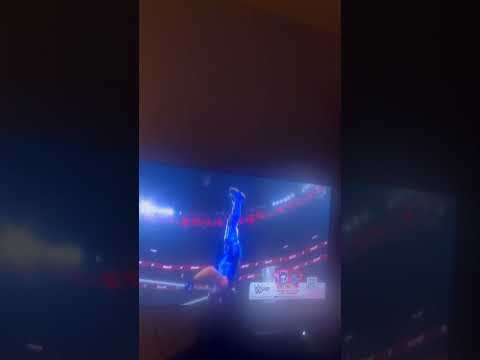 TJ watches WWE live reaction