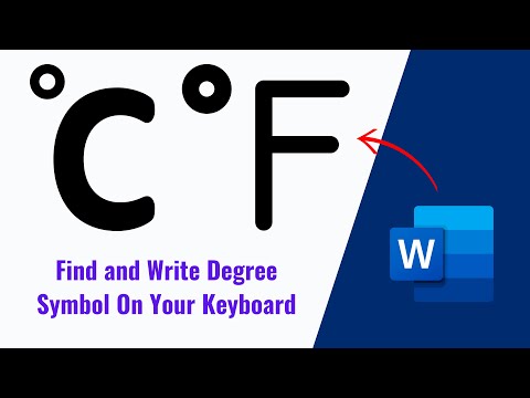 How To Type Degree Symbol With Your Keyboard