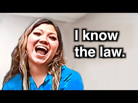 When Entitled People Think They Can't Be Arrested