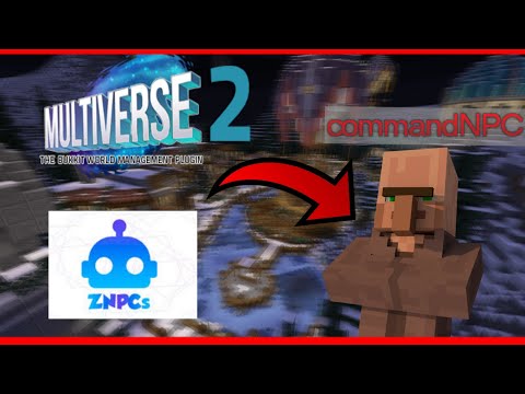 ✅️como CREAR y CONFIGURAR un NPC para que te haga TP a otro MUNDO