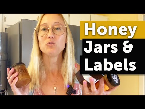 HONEY JARS & LABELS to Make Your Honey Look As Amazing As It Tastes