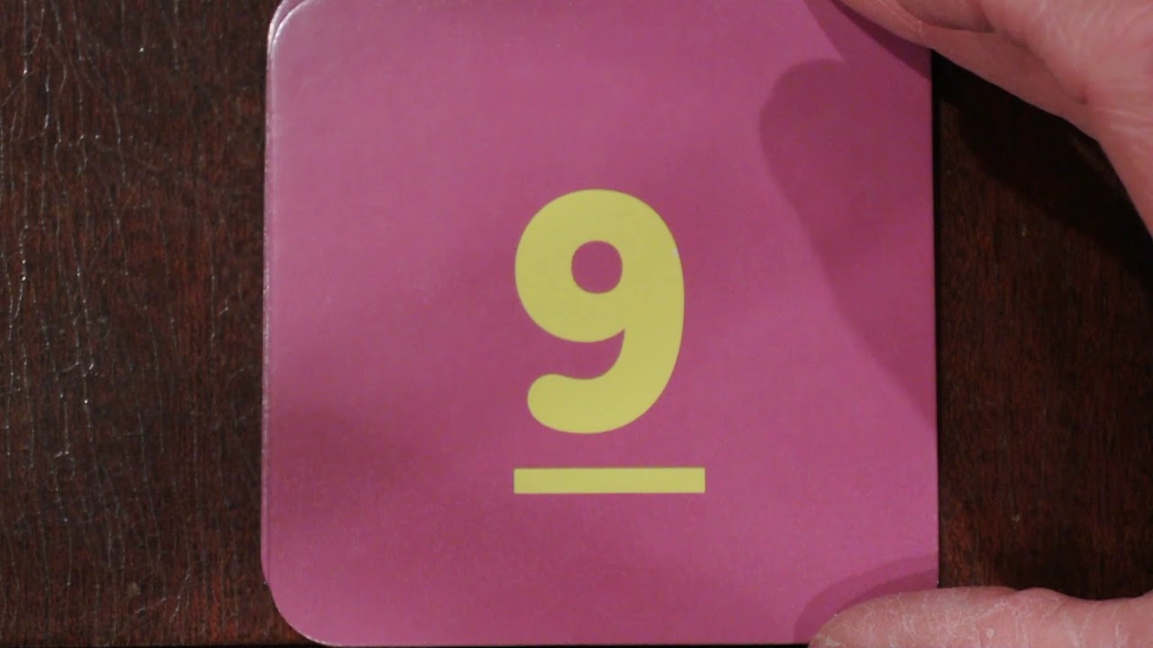 Tiny Polka Dot Drills with Numbers