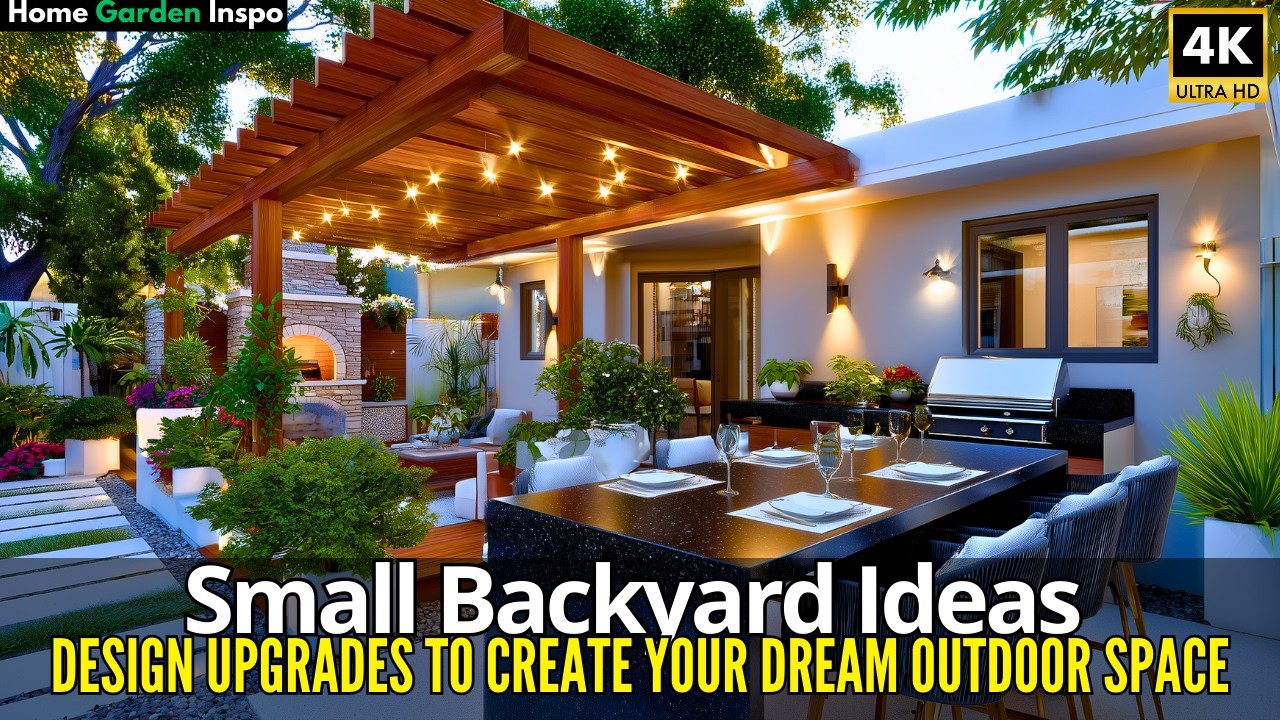 Small Backyard Ideas 2025: Design Upgrades to Create Your Dream Outdoor Space