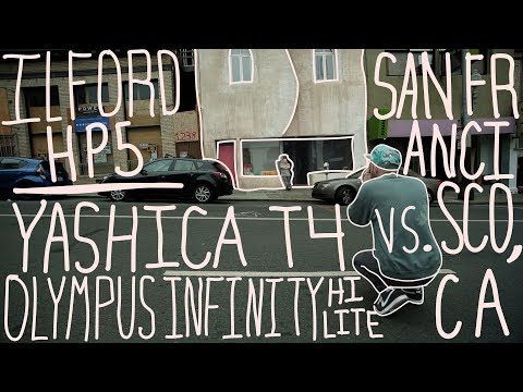 Yashica T4 vs. Olympus Infinity Hi Lite (San Francisco, CA)